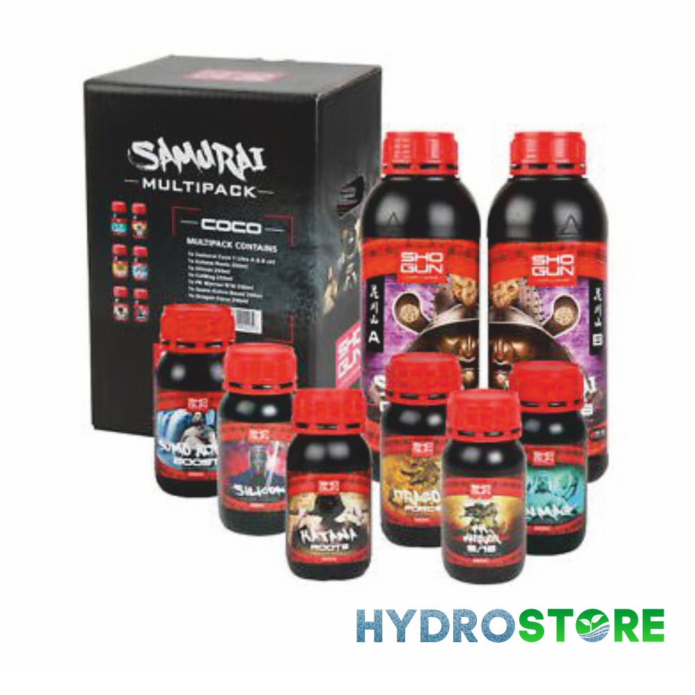Shogun Samurai Coco MultiPack - get your grow off to a flying start.